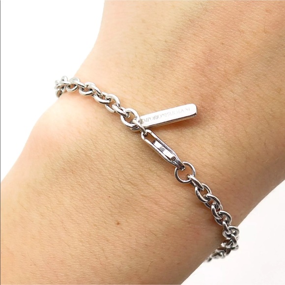 Emporio Armani | Jewelry | Emporio Armani Sterling Silver Designer ...